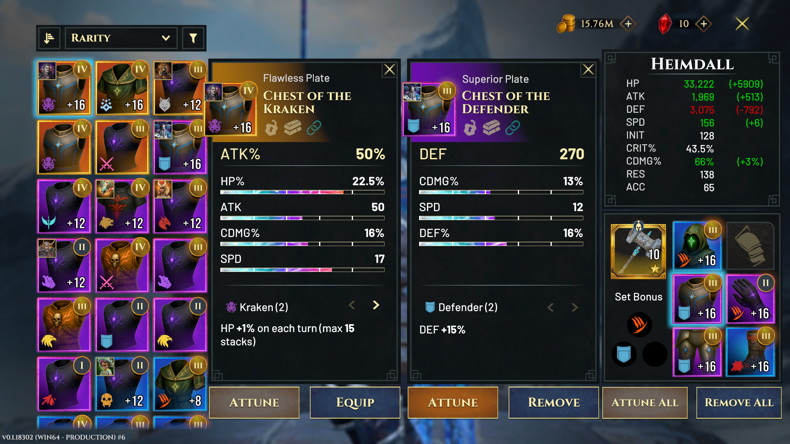 Godforge Armor Sets