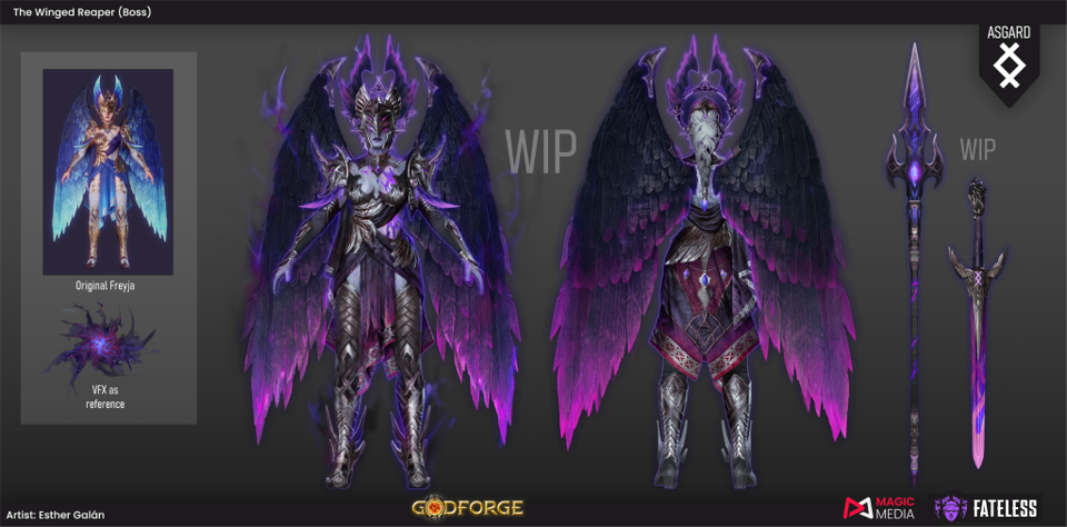 The Winged Reaper | Godforge | Raven Pyros Gaming